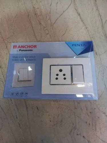 A Anchor White Modular Switch At Piece In Nagpur ID