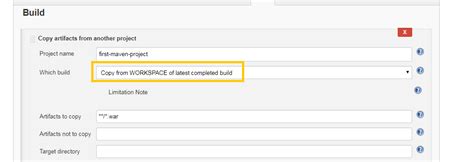 Jenkins Got Failed To Copy Artifacts From Another Project With