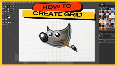 How To Add Custom GRID LINES Any Size In GIMP YouTube
