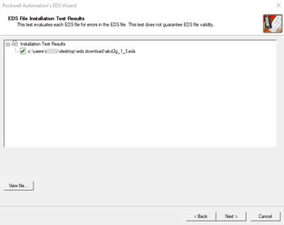 Part 2 Acquiring And Importing The EDS File