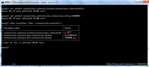 Mysql数据库用户密码连续5次输入错误限定用户登录sql密码错误次数设置 Csdn博客