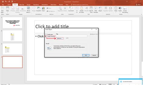 Learn How To Insert Table From Excel Spreadsheet In Powerpoint