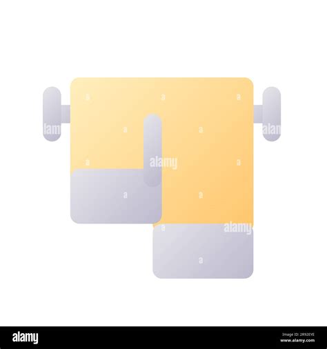 Towels Pixel Perfect Flat Gradient Two Color Ui Icon Stock Vector Image And Art Alamy