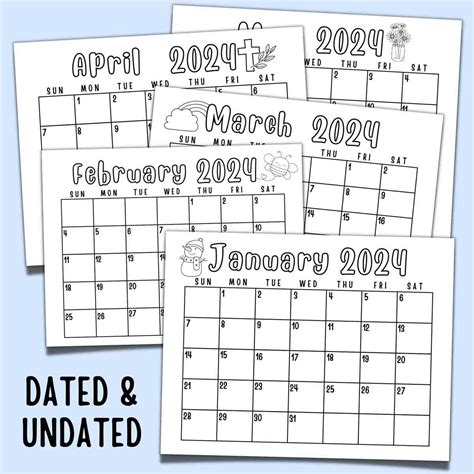 Printable Fill In Calendar 2024 2025 Cissy Deloris