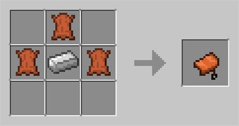 Saddle Crafting Recipe Backport Minecraft Mods Curseforge