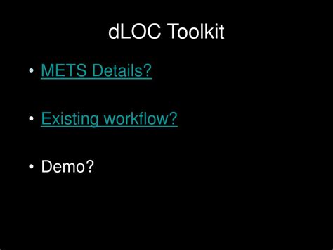 Ppt Dloc Technical Overview March 7 2007 Powerpoint Presentation