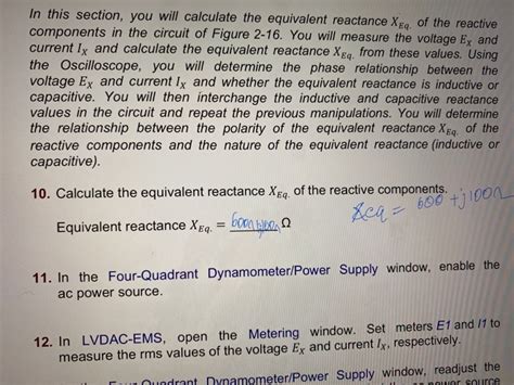 In This Section You Will Calculate The Equivalent