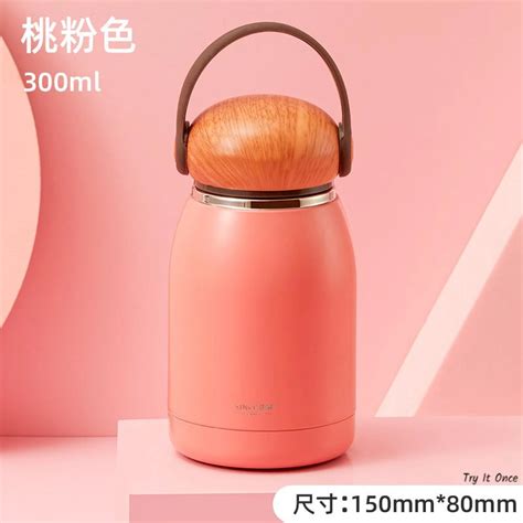 300 Ml Mini Flask For Hot Flask Water Tea Coffee Hot Cold Thermal Flask