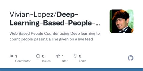 github vivian lopez deep learning based people counter web based