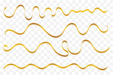 배경에 격리된 금색 곱슬 리본을 설정합니다 벡터 일러스트 레이 션 개체 그룹에 대한 스톡 벡터 아트 및 기타 이미지 개체