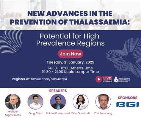 Tifwebinar Thalassaemia Prevention Screening Diagnosis Asean