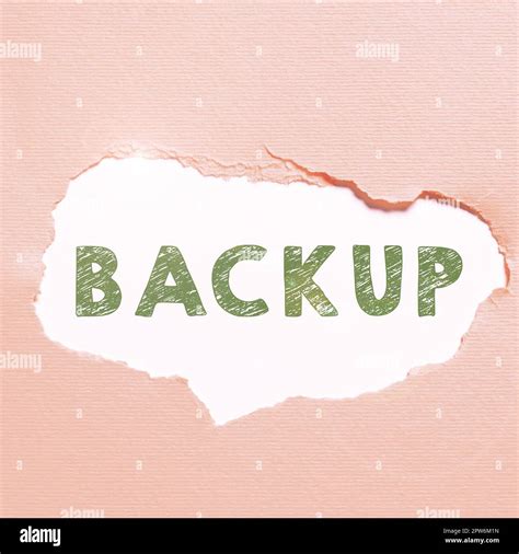 Conceptual Caption Backup Concept Meaning Copy Of File Or Other Item Data Made In Case Original