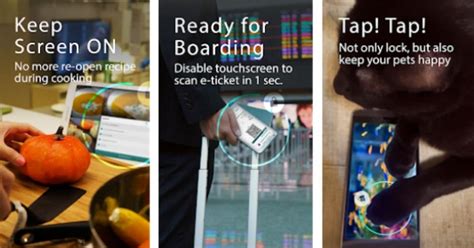 Disable Your Android Touch Screen App