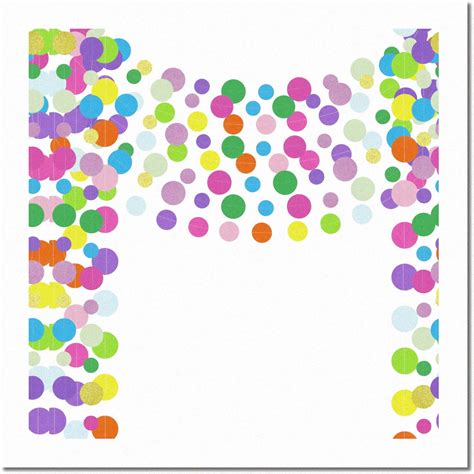 Rainbow Dots Candy Land Garland Colorful Confetti Circle Sprinkles Streamers Backdrop For