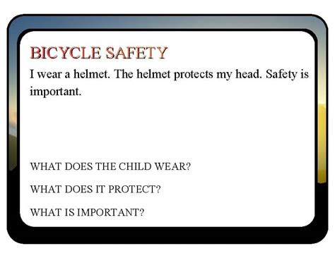 Bicycle Reading Passages For K2 Transportation Theme Simple