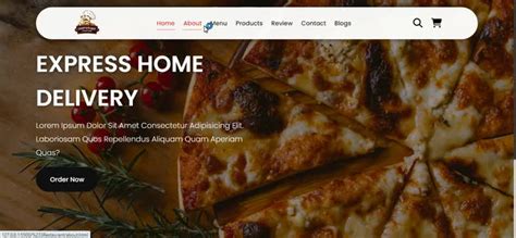 Html Css Webdevelopment Restaurantwebsite Frontend
