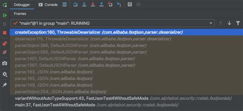 Fastjson Exceptional Deserialization Vulnerabilities Alphabot Security