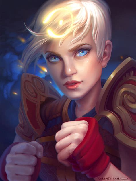 Female Monk Art
