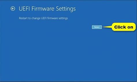 MEDIA INFO How To Boot To UEFI Firmware Settings From Inside Windows