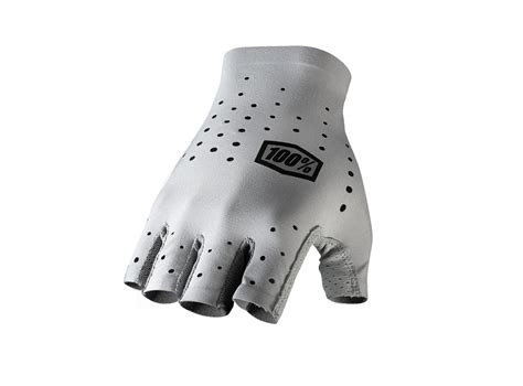 100 Sling Short Finger Mtb Glove Gray Cambria Bike