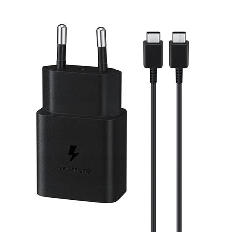 Incarcator Priza Type C 15w Fast Charging Cablu Type C La Type C Samsung Ep T1510xbegeu