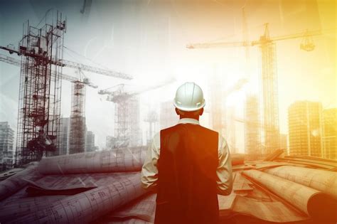 Premium Ai Image Building Digital Design Generative Ai