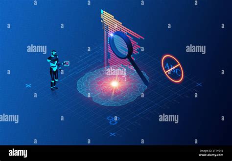 Ai Content Detector Concept Ai Content Checker Tools To Detect Ai