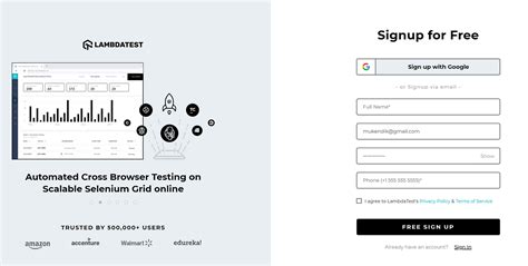 Getting Started With Lambdatest The Cloud Distributed Test Execution Platform By Ghislain