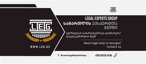 სამართლის ექსპერტთა ჯგუფი • Legal Experts Group