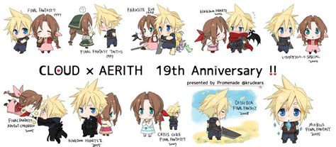 Cloud X Aerith By Krudears Rfinalfantasy