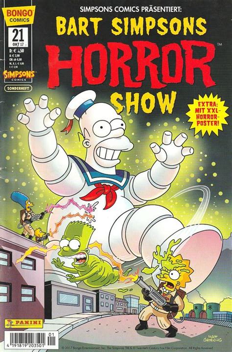 Bart Simpson Horror Show Limitert And Vergriffen Mit Poster Gebraucht