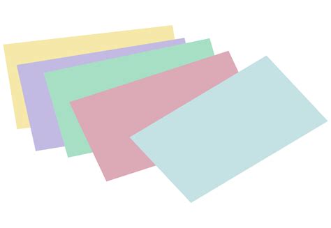 Colored Index Card Clipart Index Card Image Index Card Png Clipart Library Clip Art Library