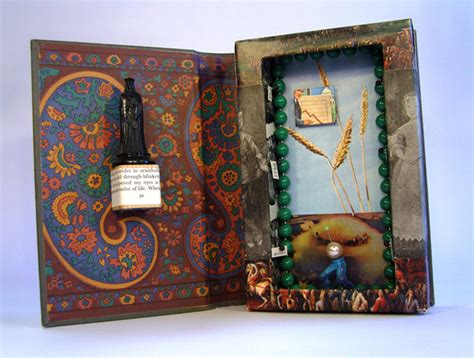 Frank Tureks Box Assemblage Art Web Gallery Two Book Art Altered Book Art Art Web