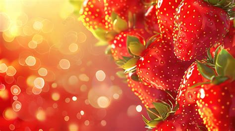 딸기가 있는 배경 딸기 과일 음식 배경 일러스트 및 사진 무료 다운로드 Pngtree