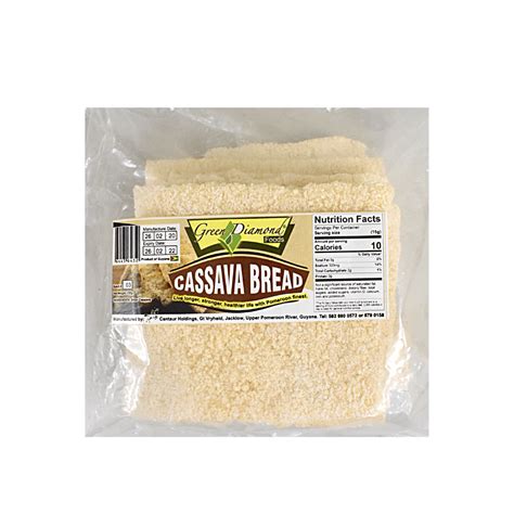 Green Diamond Cassava Bread Guyana Marketing Corporation