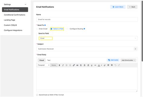 How To Use Conditional Logic For Email Notifications In Wordpress Forms