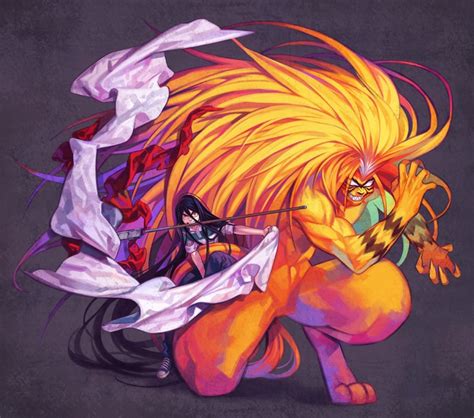 Tora And Aotsuki Ushio Ushio To Tora Drawn By Winterseoya Danbooru