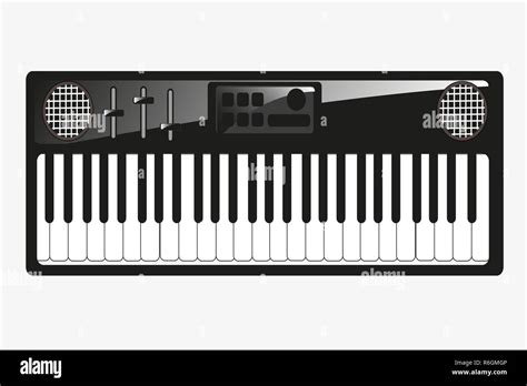 Music Instrument Synthesizer Stock Photo Alamy
