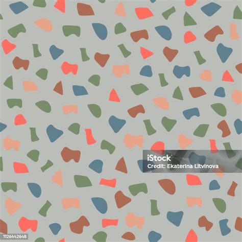 테라 완벽 한 패턴입니다 패턴 종이 벽지 테라 배치를 위해 이상적인 바닥 벡터 일러스트 레이 션 2019의 유행 색에 이루어집니다 Eps10 0명에 대한 스톡 벡터 아트 및