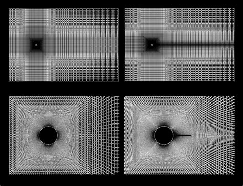 Computational Mesh Used To Discretize The Computational Domain Mesh Download Scientific