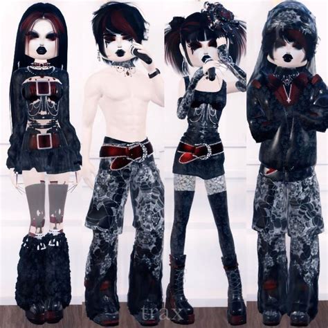 Emo Dress To Impress Dress To Impress Rock And Roll Dresses Emo Dresses