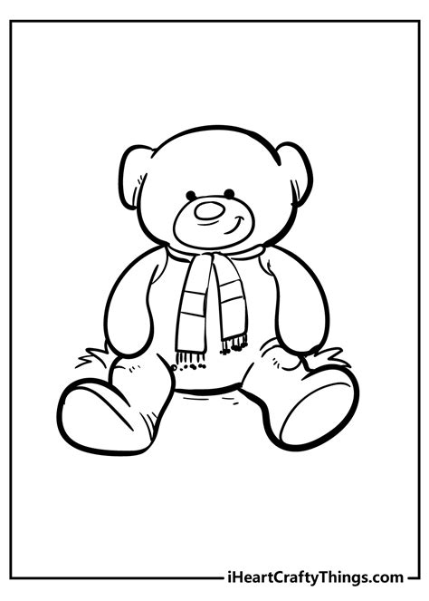 Teddy Bear Day Coloring Pages