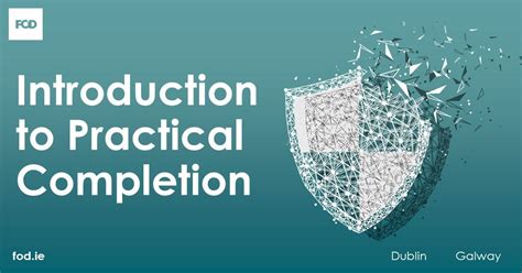 Introduction To Practical Completion Flynn Odriscoll Fod