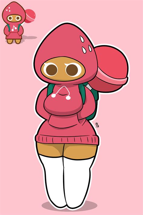 Strawberry Cookie Tonytoran Cookie Run Ovenbreak Cookie Run