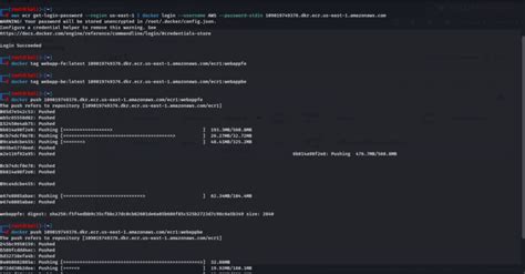 Push Docker Images From Local Machine To Aws Ecr