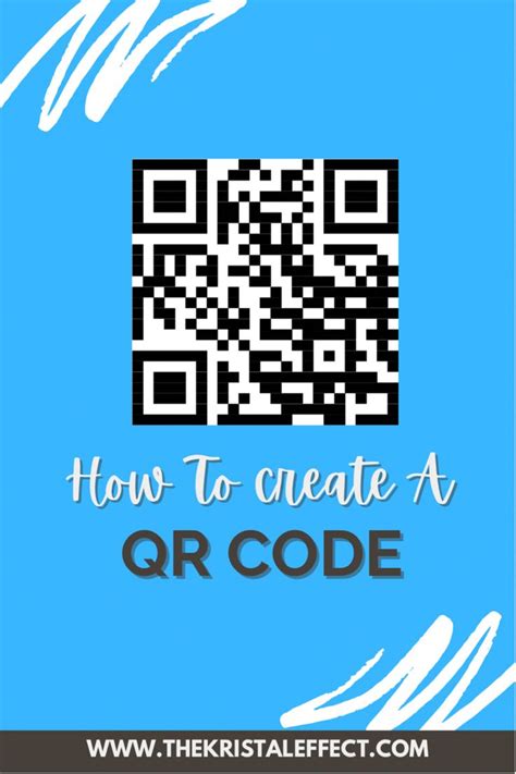 How To Create A QR Code On Canva The Kristal Effect Coding Qr Code Make Qr Code