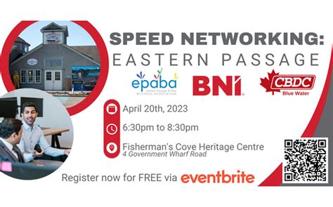 Speed Networking Eastern Passage By Bni Maritimes In Halifax Ns Alignable