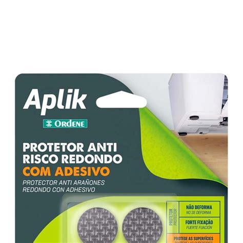 Protetor Anti Risco Redondo Eva Com Adesivo Ordene Com 24 Unidades G