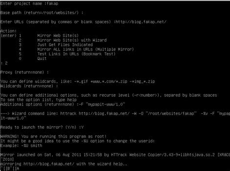 How To Save Or Mirror An Entire Website With Httrack In Debian And Ubuntu Mypapit Gnu Linux
