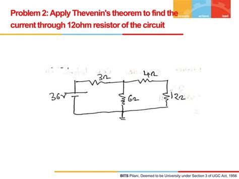 revision solved problems ohms law theorems nodal analysis rlc circuits 14 april2023 pptx